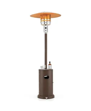 SUGIFT 50000 Btu Propane Patio Heater With Round Table Design - Black
