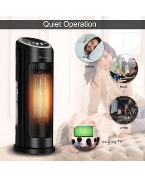 SUGIFT 1500 W Led Portable Oscillating Ptc Ceramic Space Heater