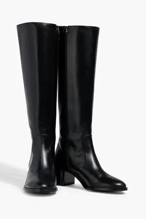 STUART WEITZMAN Esme Leather Knee Boots