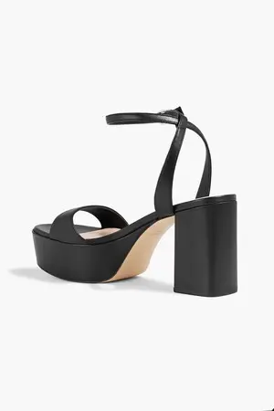 STUART WEITZMAN Gala Leather Platform Sandals