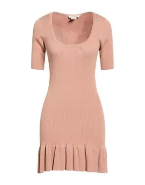 KONTATTO Ribbed Knit Mini Dress