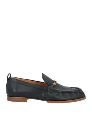 TOD'S Leather Loafers With Appliqués