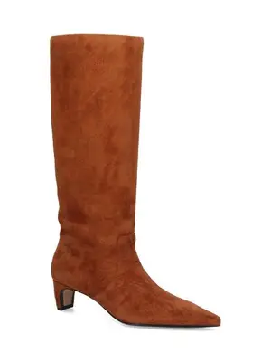 Marc Jacobs The Mel Lambskin Boots - Brown