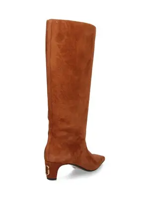 Marc Jacobs The Mel Lambskin Boots - Brown