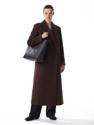 THE FRANKIE SHOP Double-breasted 'gaia' Coat