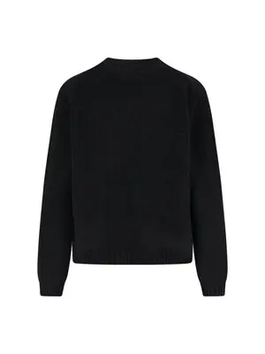 Maison Kitsuné Dressed Fox Sweater - Black