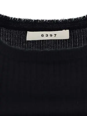 GOLDEN GOOSE Knitted Tank Top - Black