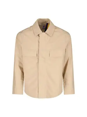 K-WAY Orion Zip Jacket - Beige