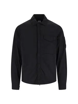 C.P. COMPANY Logo Shirt Jacket