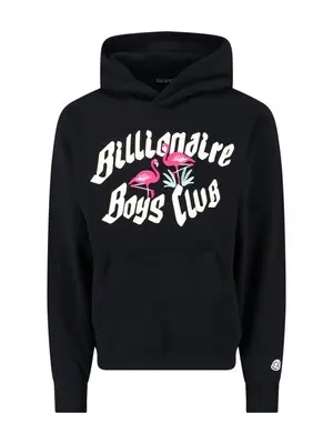 BILLIONAIRE BOYS CLUB Flamingo Hoodie - Black