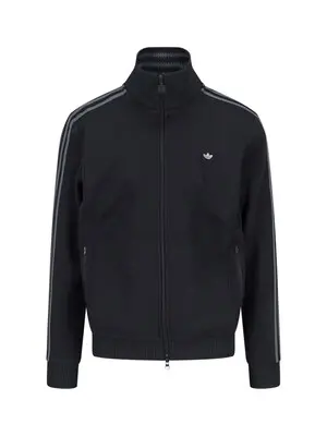 Adidas Track Premium Zip Sweatshirt - Black