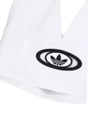 Adidas Campus 2000 Crop Top - White