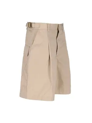 ENTIRE STUDIOS Aoshi Bermuda Shorts - Beige