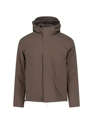K-WAY Jacket Bonded Padded Jacket - Brown