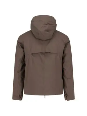 K-WAY Jacket Bonded Padded Jacket - Brown