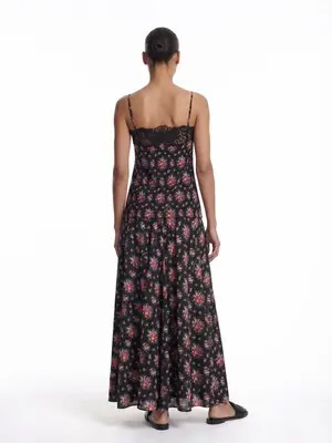 Dolce & Gabbana Floral Silk Skirt