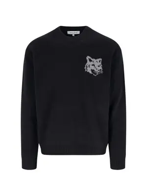 Maison Kitsune Trimmed Knitwear For Men