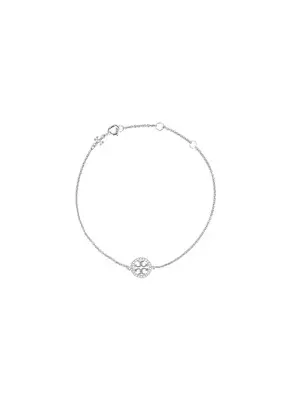 Tory Burch Miller Rhinestone Bracelet - Silver