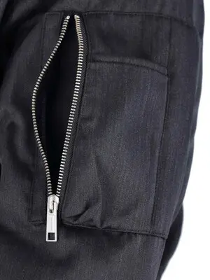 ENTIRE STUDIOS Wool-blend Zip Bomber Jacket