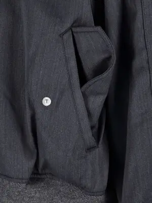 ENTIRE STUDIOS Wool-blend Zip Bomber Jacket