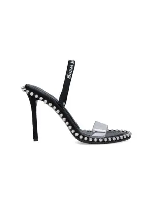 Alexander Wang Nova Rhinestone Sandals