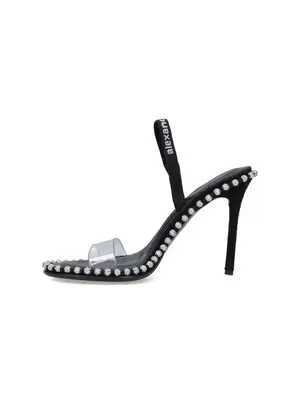 Alexander Wang Nova Rhinestone Sandals