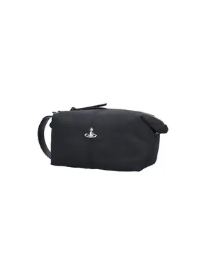 ANYA HINDMARCH Pouch Wash Bag - Black