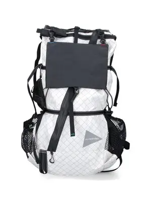 AND WANDER Ecopack 40L Backpack White