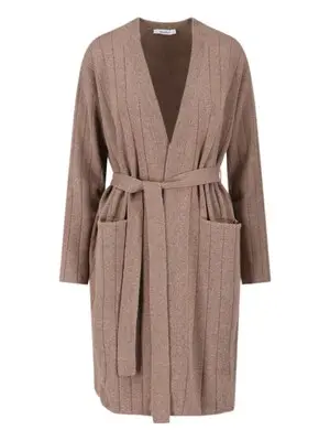 Max Mara Maxi Cashmere Cardigan - Brown