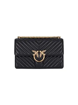 Pinko Embossed Cross Body Bags