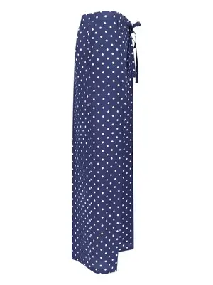 Max Mara Silk Wide Leg Pants