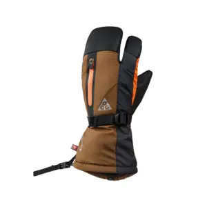 Nike Therma-fit Adv Gore-tex Split Mittens - Brown