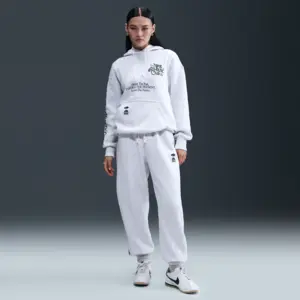 Nike Sportswear Phoenix Fleece High-waisted Oversized Pants - Brown