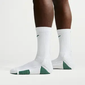 Nike Elite 2.0 Cushioned Crew Socks - White