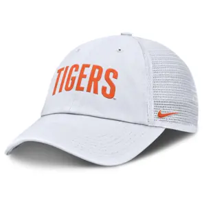 Nike Clemson Primetime Campus Club Trucker Hat - White