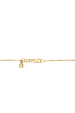 SYDNEY EVAN The Universe Coin Charm Necklace - Multicolor & Yellow Gold