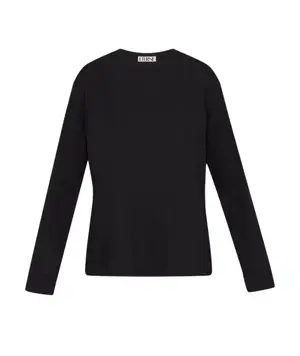 ETERNE Long Sleeve Boyfriend Top