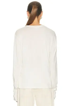 Eterne Long Sleeve Boyfriend Top