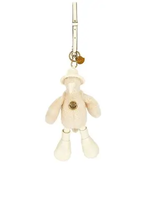 Moncler Duck Key Ring - Cream