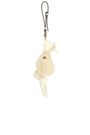 Moncler Duck Key Ring - Cream