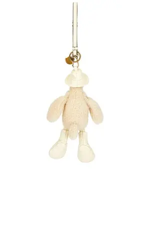 Moncler Duck Key Ring - Cream