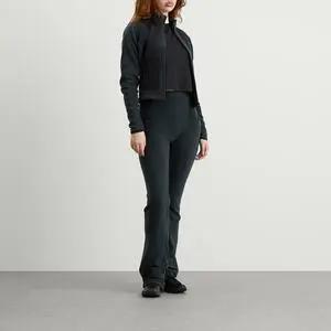 SKIMS Lounge Fleece Flared Pant - Dark Teal