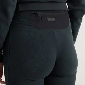 SKIMS Lounge Fleece Flared Pant - Dark Teal