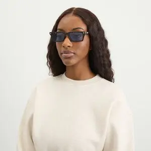 Off-White Tyler Sunglasses - Dark Havana/blue