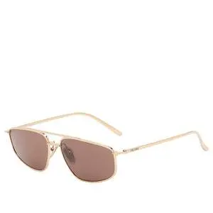 Prada C51s Sunglasses - Pale Gold/black Chocolate
