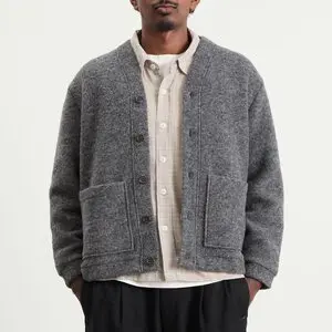 Universal Works Wool Fleece Advance Cardigan