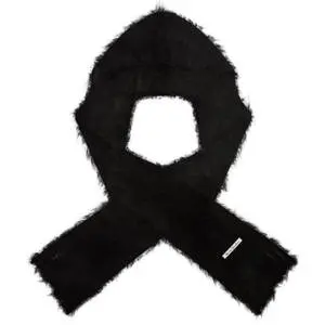 Acne Studios Kooder Hooded Scarf - Black