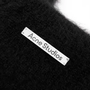 Acne Studios Kooder Hooded Scarf - Black
