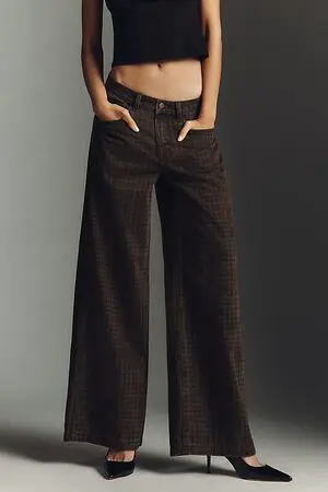 SEVENTY + MOCHI Bay Mid-rise Wide-leg Jeans