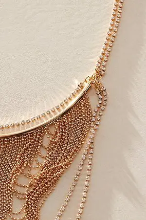 Free People Ciao Bella Mesh Choker - Gold